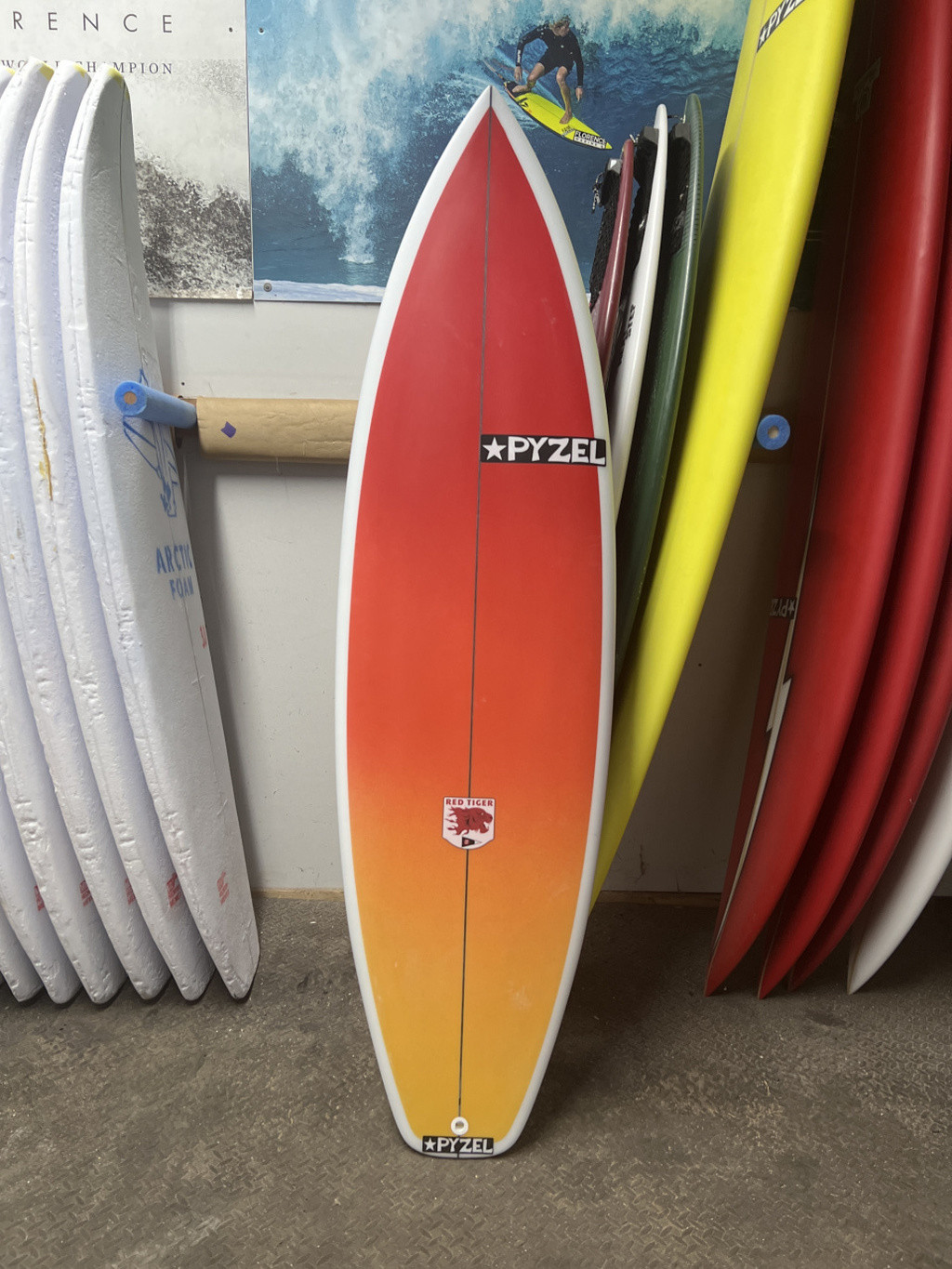 Pyzel Surfboards - Red Tiger